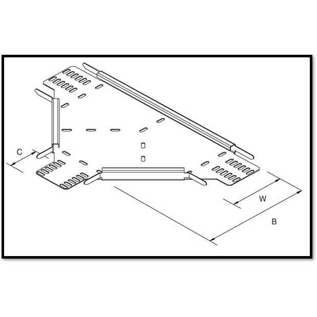 Unistrut Medium Duty Tees - Cable Services