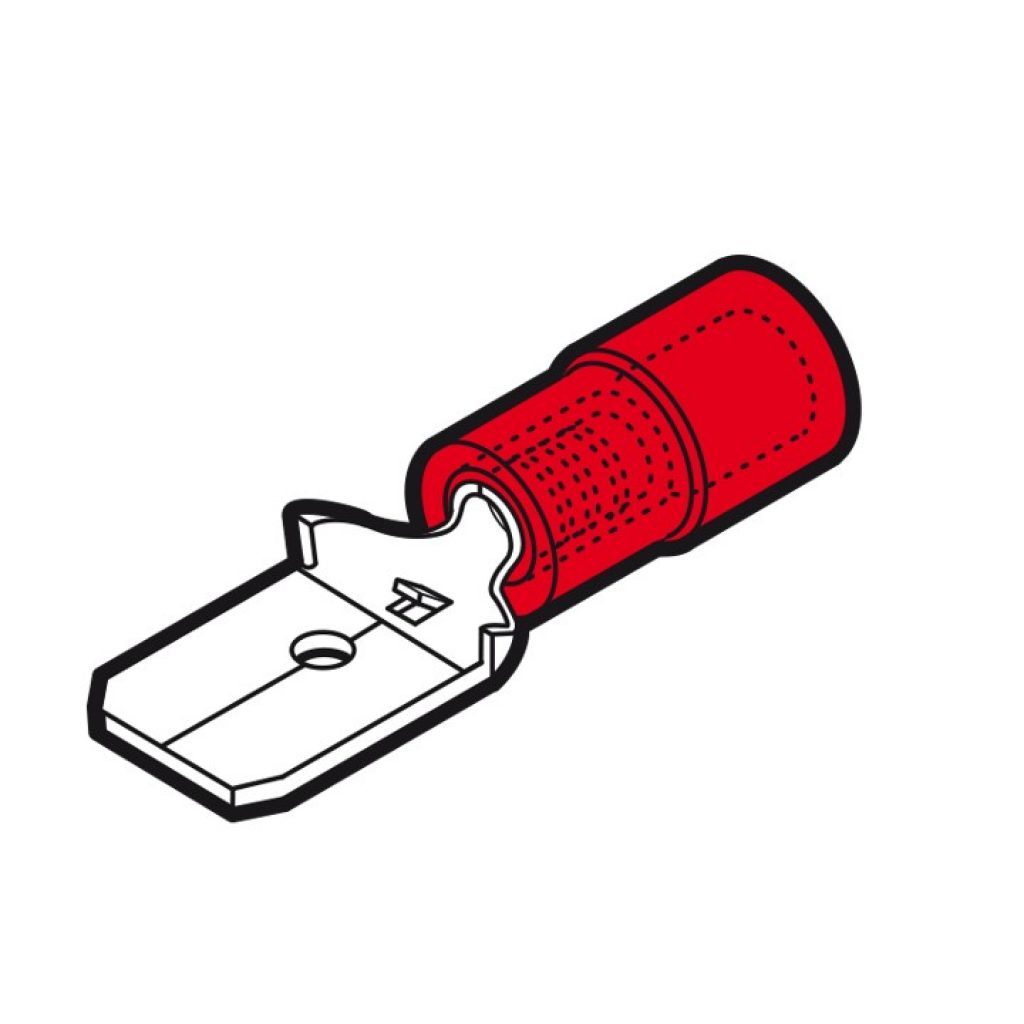 Cembre PVC Insulated Crimp Terminal - Fork/Spade Terminals - Cable Services