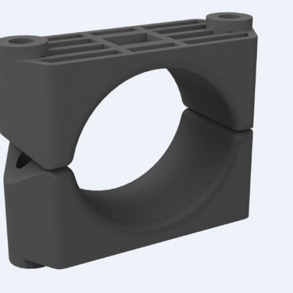 Prysmian Plastic Two Bolt Cable Cleat (Standard) - Cable Services