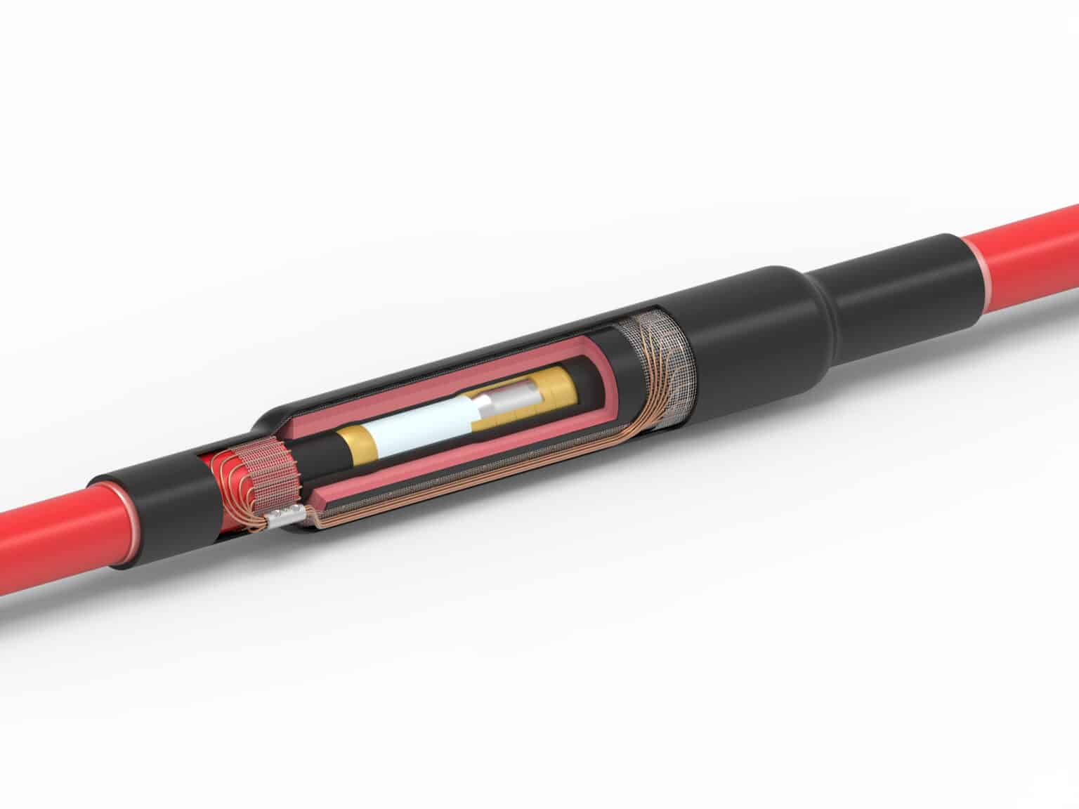 TE Connectivity Raychem MXSU Medium Voltage Heat Shrink Cable Joints for 1-Core Polymeric Cables ...