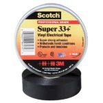 3M Scotch® Super 33+™ Professional Grade Vinyl Electrical Tape - Cable ...
