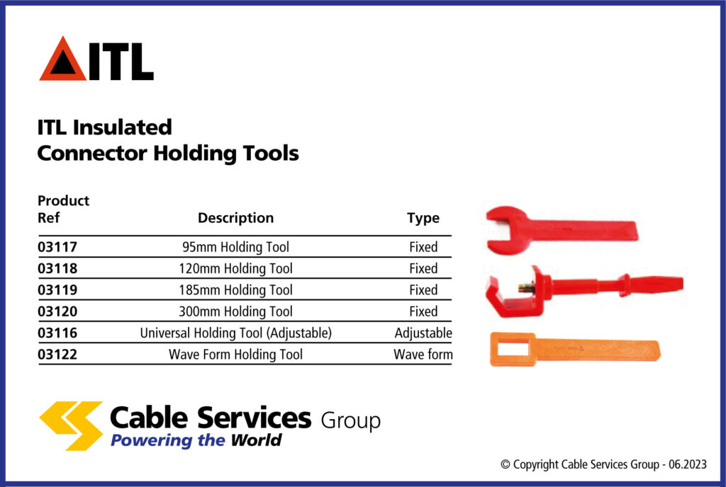 ITL Insulated Connector Holding Tools - Cable Services