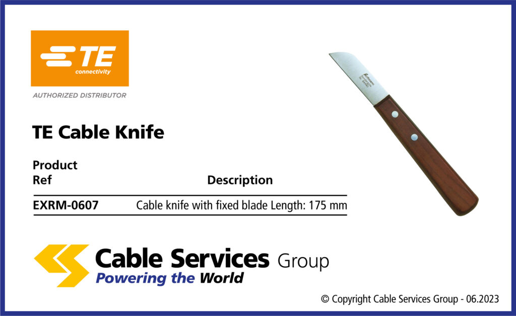 TE Cable Knife - Cable Services