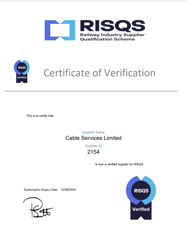About Cable Services | Electrial Equipment & Component Distribution