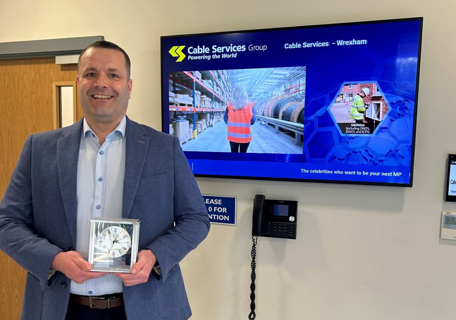 Celebrating 20 years of loyal service - Cable Services